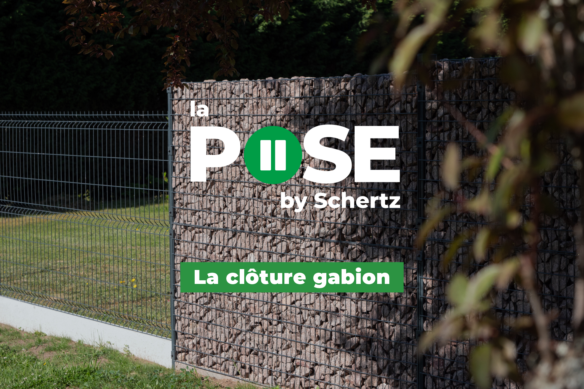 Tuto vidéo : comment poser une clôture gabion ? | Schertz Industrie